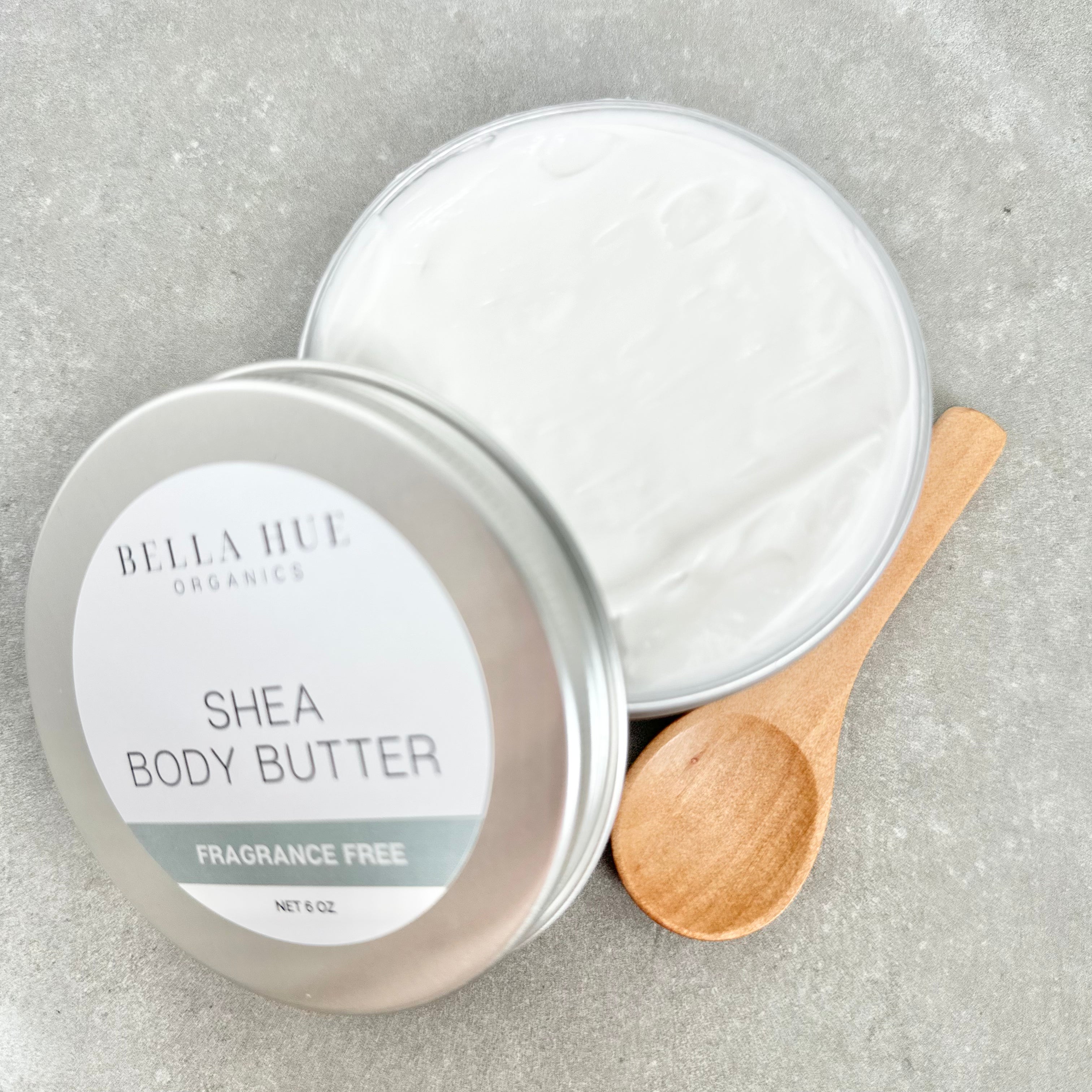 Shea Body Butter (Unscented) | Organic Body Butter | Sensitive Skin | Dry/Cracked Hands