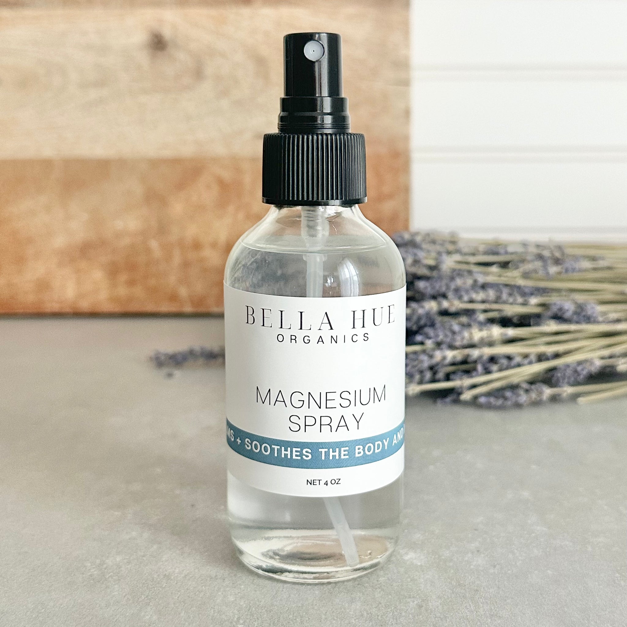 Magnesium Spray | Organic | With Lavender Essential oil |Magnesium Oil
