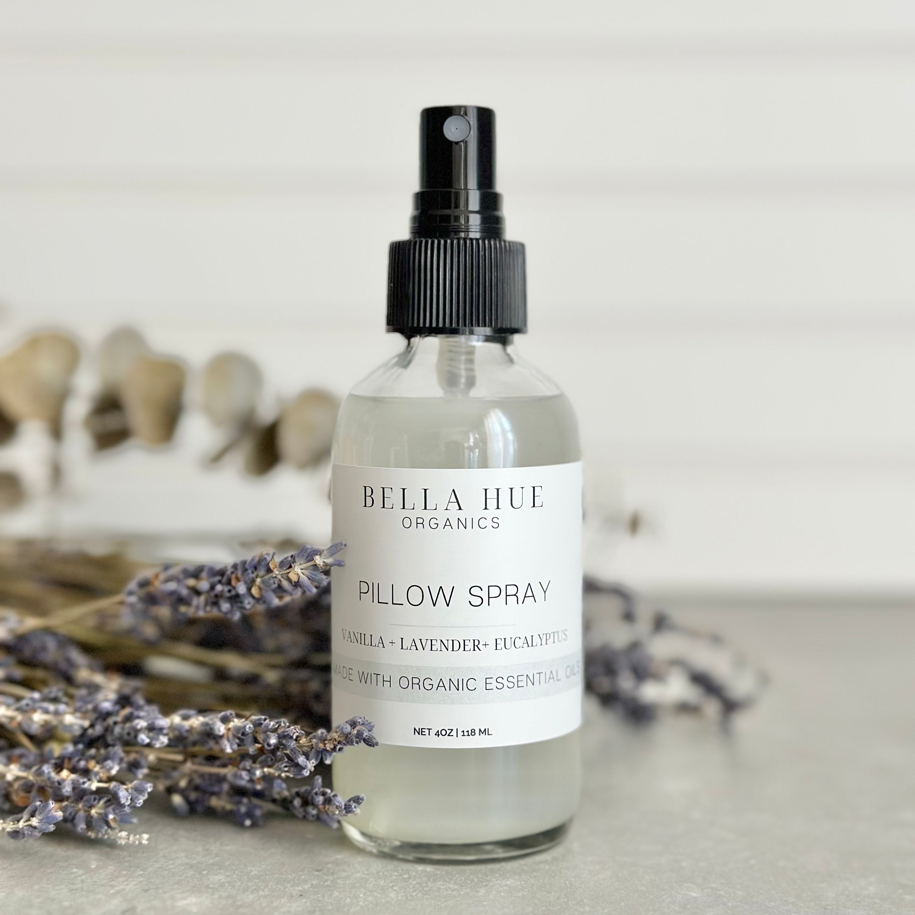 Pillow Spray (Vanilla + Lavender+ Eucalyptus) | Non-Toxic